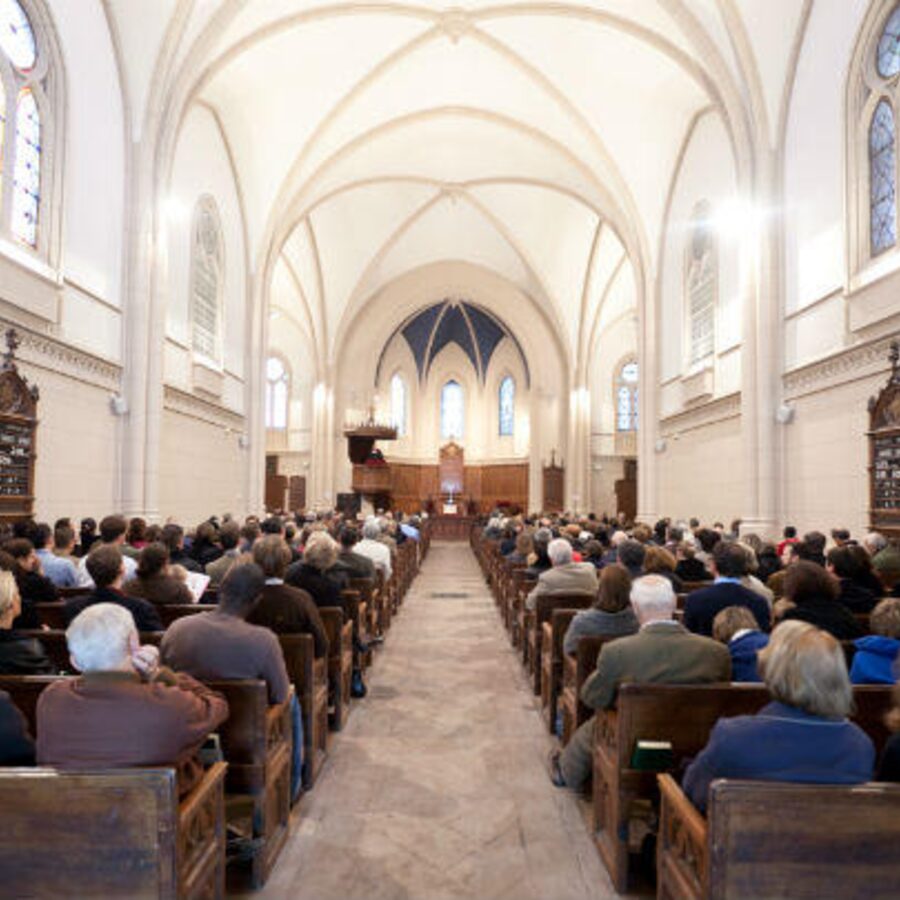 Protestant worship Paris