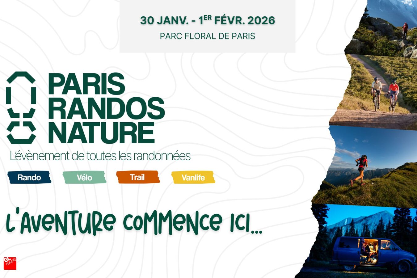 Paris Randos Nature 2026 - salon - parc Floral de Paris